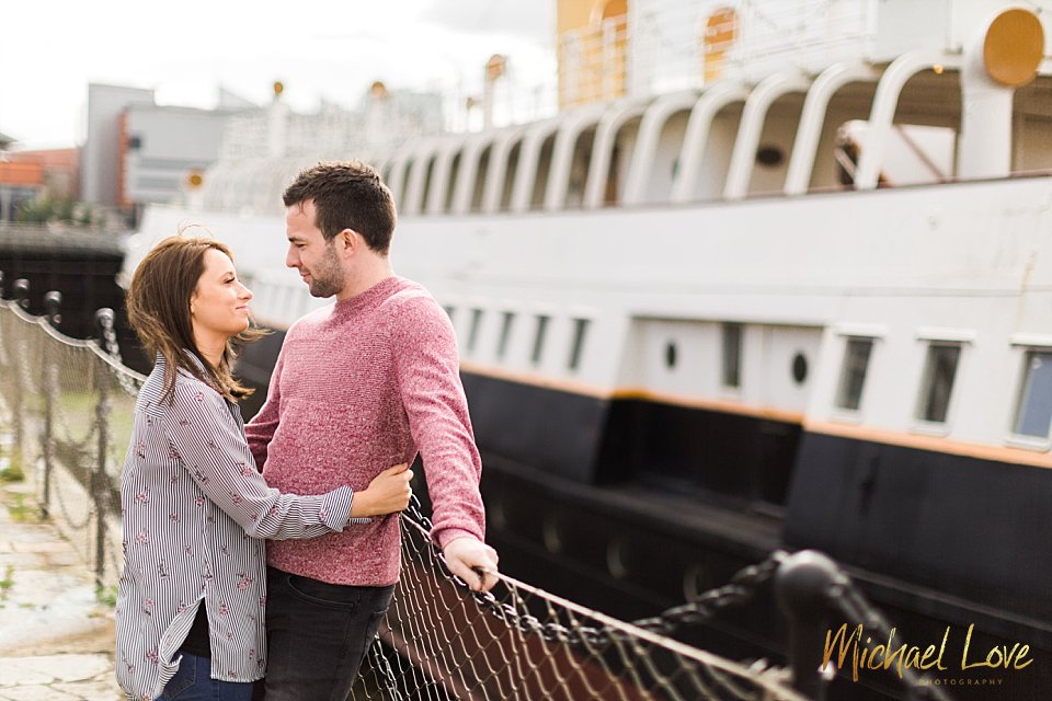 Titanic Quarter Belfast Engagement Photos - Kellie + Shane